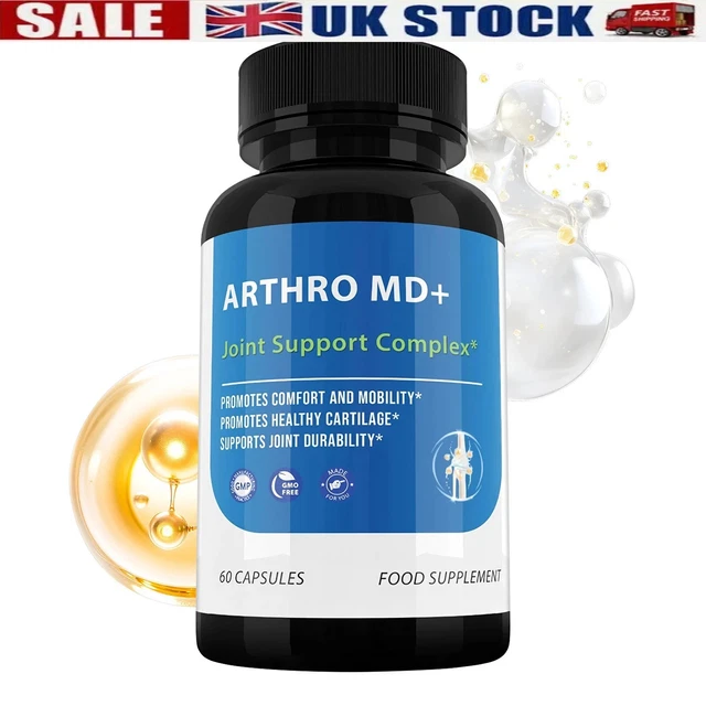 ARTHRO MD+ JOINT & Cartilage Support-Marine Collagen Food Supplement 60 ...