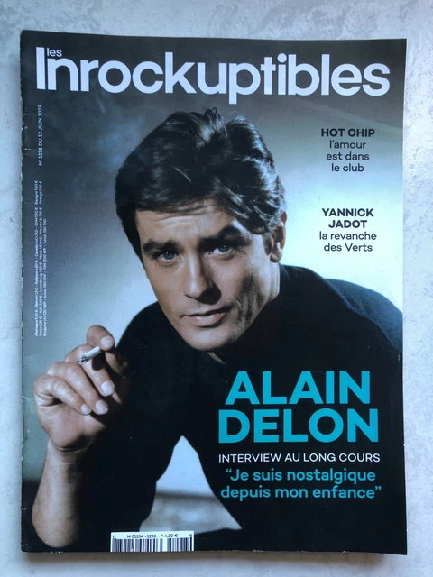 LES INROCKUPTIBLES MAGAZINE n°1228 - ALAIN DELON, INTERVIEW (June 12 ...