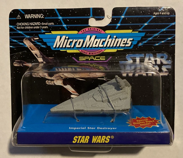 MICRO MACHINES STAR Wars Imperial Star Destroyer Galoob 1995 Jouets ...