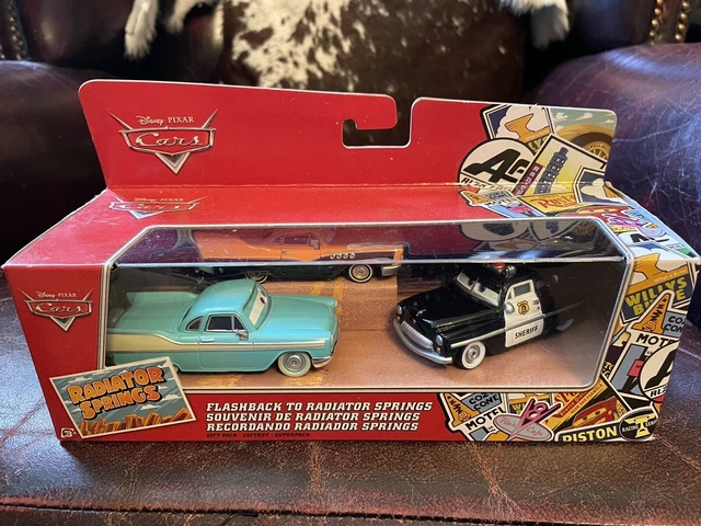 MATTEL DISNEY PIXAR Cars Flashback To Radiator Springs Gift Pack 3 ...