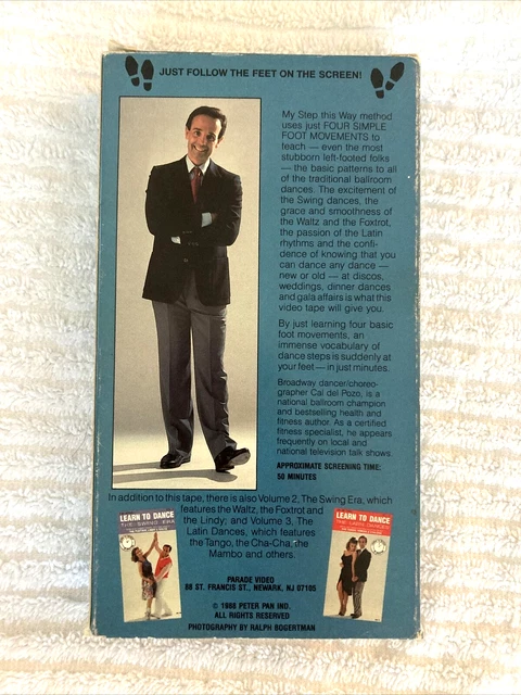 LEARN TO DANCE The Basic Lesson - VHS - Step This Way Volume 1 £4.67 ...
