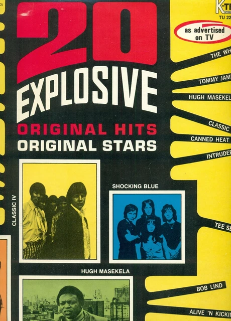 20 EXPLOSIVE HITS Original Stars Mungo Jerry The Who Shocking Blue 12 ...