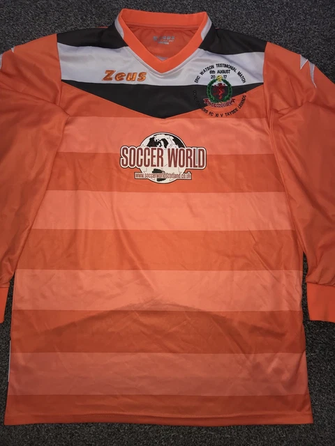 COVE RANGERS ‘ERIC Watson Testimonial’ Match Worn Goalkeeper Shirt X ...