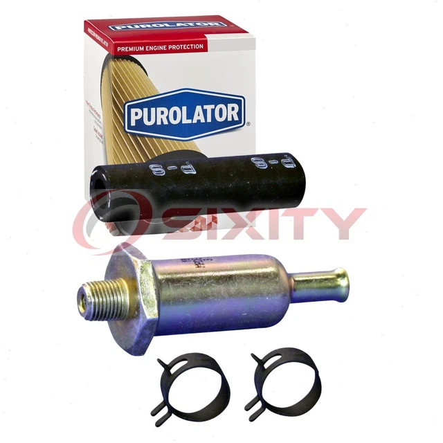 PUROLATOR FUEL FILTER for 1972-1974 Lincoln Mark IV Gas Pump Line Air ...