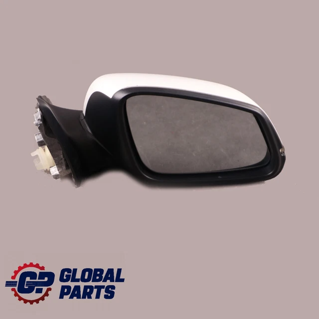 DOOR WING MIRROR BMW F20 F20N LCI 4 Heated Right O/S Alpinweiss White ...