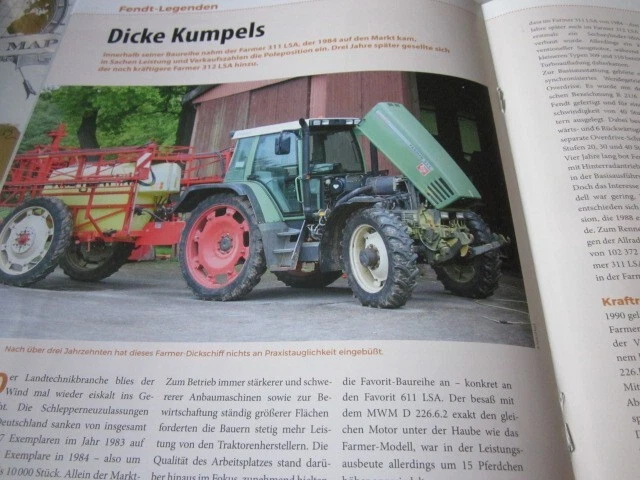 FENDT FARMER 311 LSA (T 198.210), Oliver Standard 70 Traktor Archiv 98 ...
