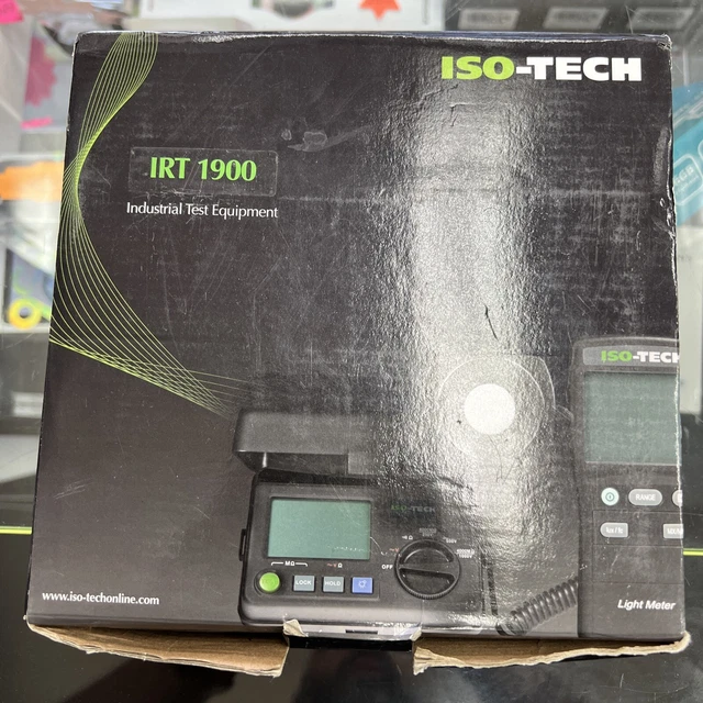 ISO-TECH 500MA 230V 50Hz/60Hz Digital RCD Tester IRT1900 £149.99 ...