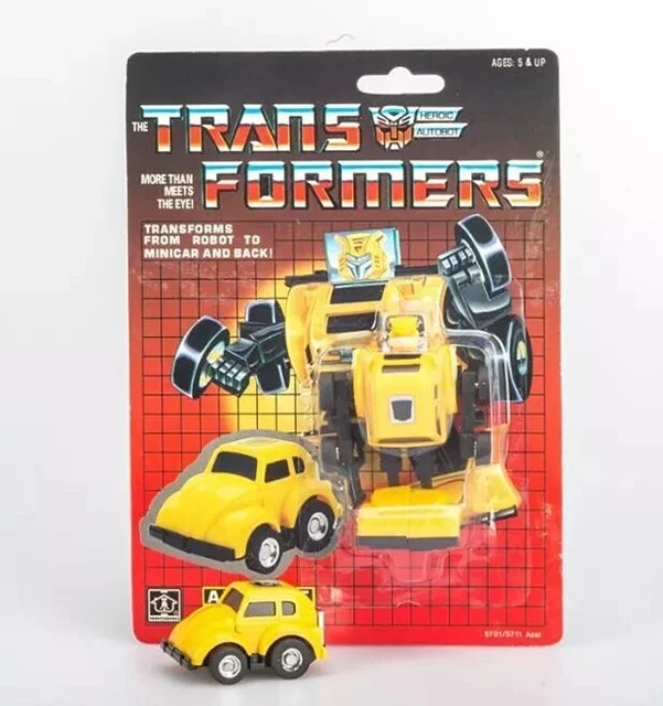TRANSFORMERS G1 AUTOBOT Mini Bot Bumblebee Action Figure Toy New in Box ...