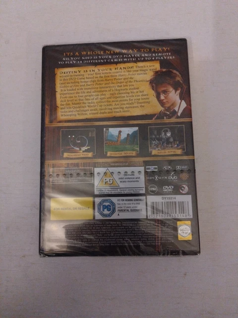 HARRY POTTER - Interactive Game [DVD, 2007 New Sealed] - Hogwarts ...