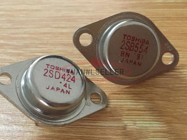 NEW 1PAIR 2SB554/2SD424 B554/D424 Encapsulation:TO-3 Power Transistor # ...