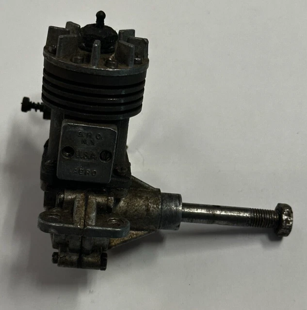 VINTAGE GHQ AERO Ignition FF Free Flight Model Airplane Engine $69.95 ...