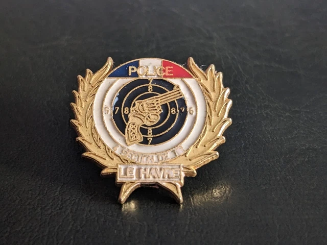 PINS INSIGNE BREVET Moniteur de Tir Police Le Havre 4 section de Tir ...