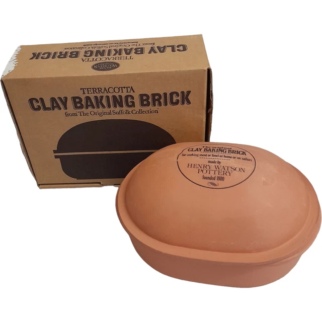 TERRACOTTA CLAY BAKING Brick Henry Watson £17.99 - PicClick UK