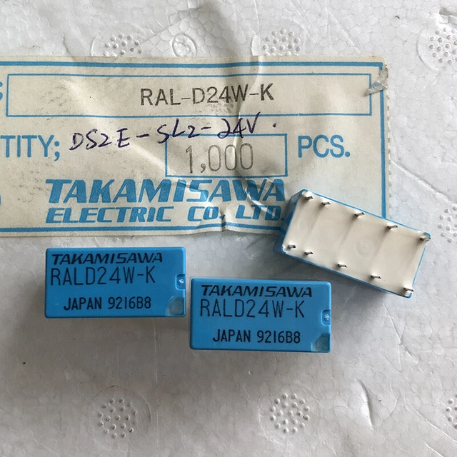 TAKAMISAWA RALD24W-K 24VDC 2A Power Relay 10Pins £4.79 - PicClick UK