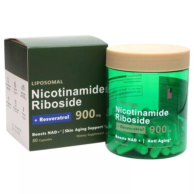 NAD+ SUPPLEMENT FOR Anti-Aging Energy Focus & Nicotinamide Riboside Resveratrol £22.68 - PicClick UK