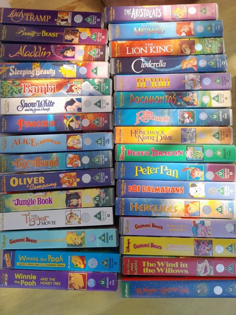 DISNEY VIDEOS £20.00 - PicClick UK