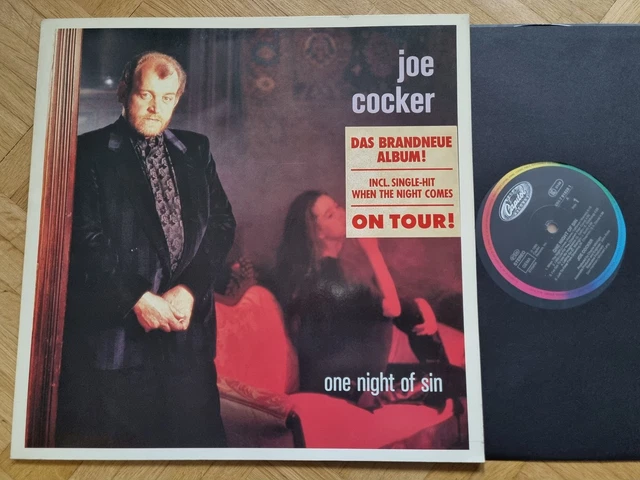 JOE COCKER - One Night Of Sin Vinyl LP Germany/ When the night comes EUR 20,99 - PicClick FR