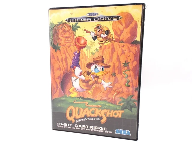QUACKSHOT STARRING DONALD Duck - Sega Mega Drive - ohne Anleitung EUR ...