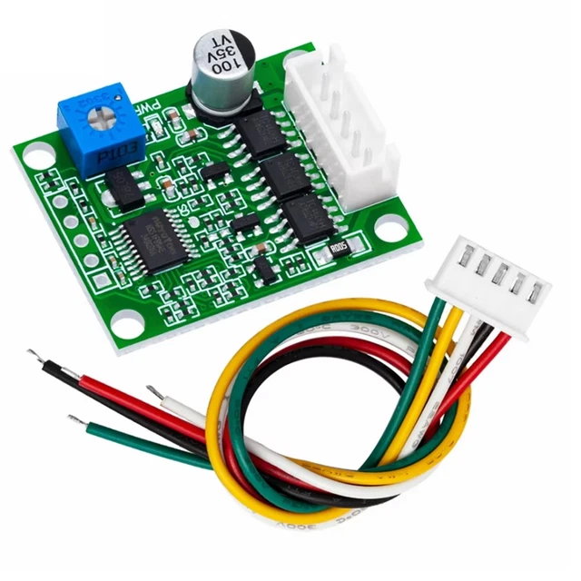 DC 6-20V 60W 12V Brushless Motor Driver Board BLDC Speed Controller 3 ...