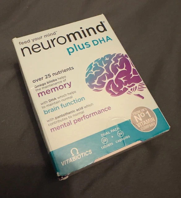 VITABIOTICS NEUROMIND PLUS Tablet - 56 Count | Brain Focus & Memory ...