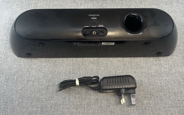CREATIVE D200 BLUETOOTH and Aux Hi-Fi Speaker 14V - Used, Power Adapter ...
