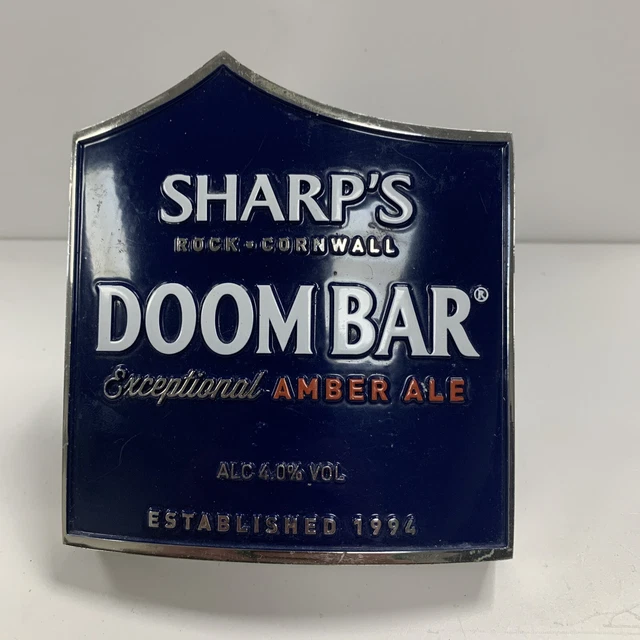 SHARP'S DOOM BAR Pump Metal Clip Beer Pump Mancave Ale Font Pub Bar ...