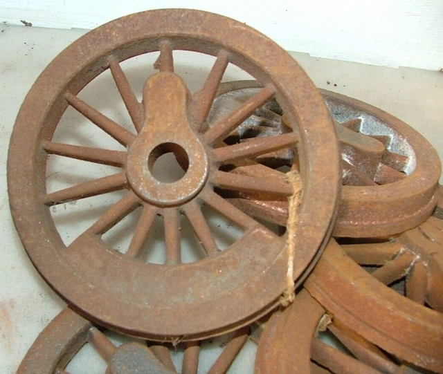 LIVE STEAM MODEL locomotive driving wheel castings 5" gauge engineer ...