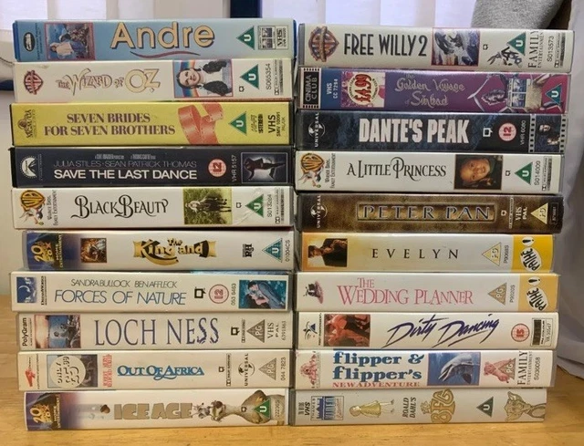 20 RARE COLLECTABLE VHS Classic Movies Bundle Job Lot Collection £14.99 ...