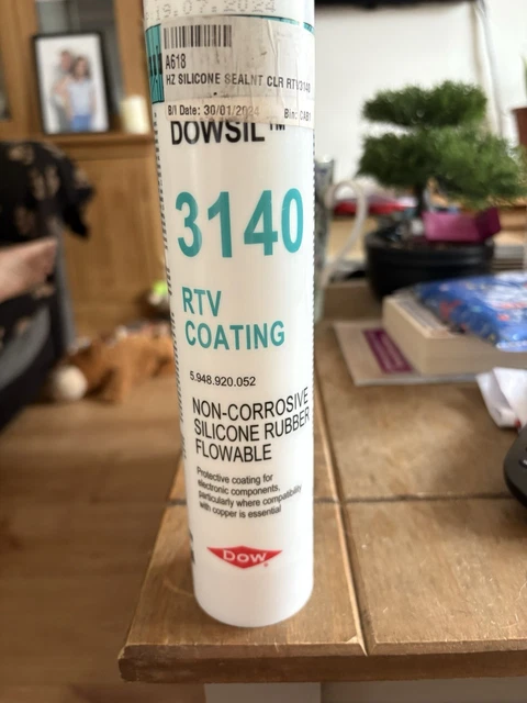 DOWSIL 3140 RTV Coating Silicone Rubber Flowable Non-Corrosive 310ml ...