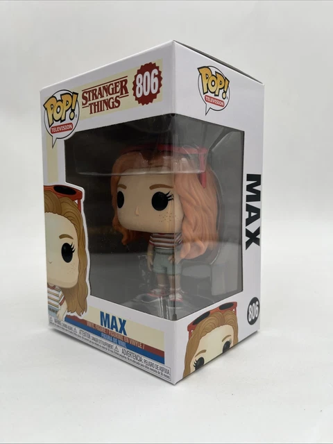 FUNKO POP STRANGER Things Mall Max Mayfield 806 Season 3 Vinyl Figure ...