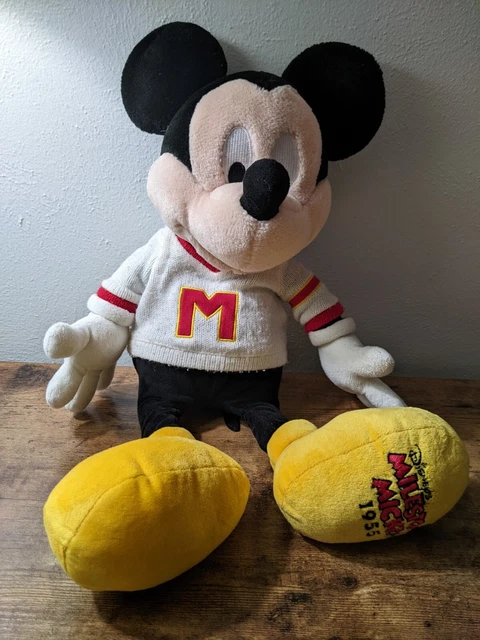 DISNEY MICKEY MOUSE Milestone 21" Mickey Mouseketeer 1955 Classic Plush ...