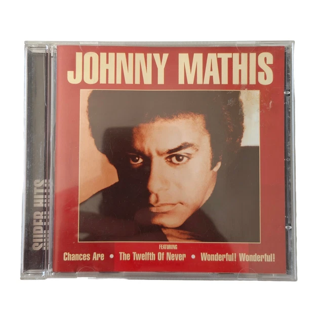 JOHNNY MATHIS SUPER Hits CD 1999 Sony Music 10 Tracks Romance ! VGC ...