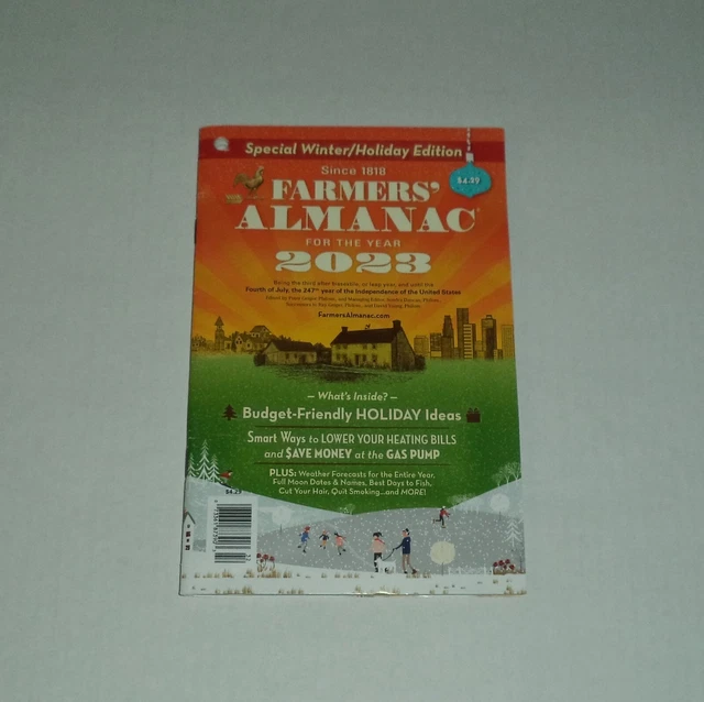 FARMERS' ALMANAC FOR The Year 2023 Special Winter Holiday Edition *NEW ...