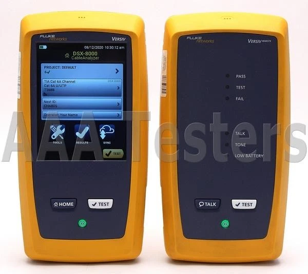 FLUKE NETWORKS DSX-8000-W Versiv Cat6a Cat8 LAN Cable Certifier DSX ...