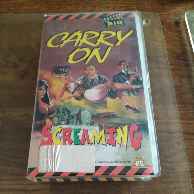 CARRY ON SCREAMING (VHS/H, 1997) £3.00 - PicClick UK