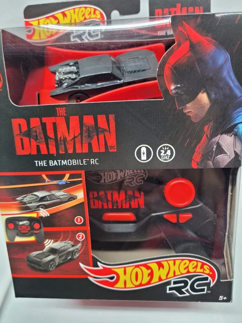2022 HOT WHEELS RC The Batman The Batmobile Track System rechargeable 1 ...