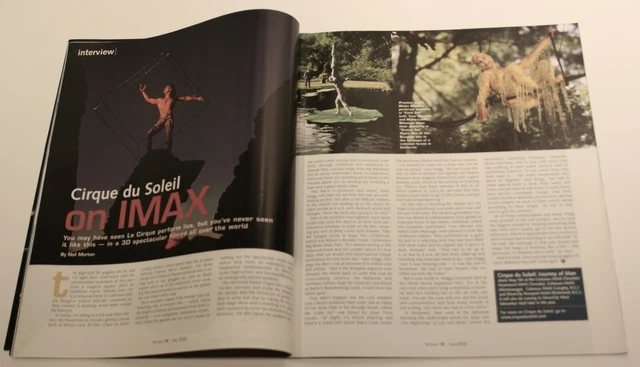 RUSSELL CROWE COVER Gladiator John Travolata Cirque du Soleil 3D FAMOUS ...