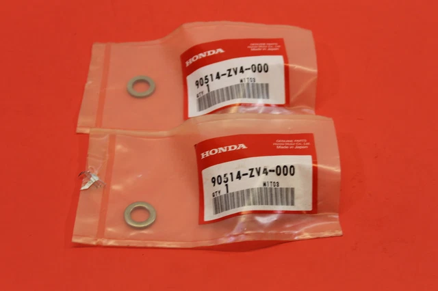 NOS HONDA BF90A3 Bf90A6 Bf40D Washer Qty 2 10Mm Part# 90514-Zv4-000 EUR ...