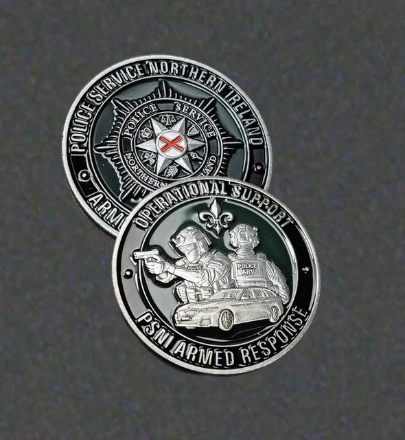 POLICE SERVICE NORTHERN Ireland ARU ARV Challenge Coin PSNI Armed ...