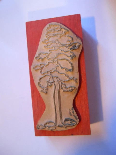 ANCIEN TAMPON SCOLAIRE arbre - old school tree stamp french EUR 5,00 ...