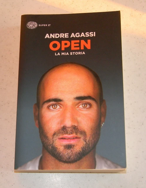 LIBRO TENNIS ANDRE AGASSI OPEN LA MIA STORIA (Einaudi) atp grande slam ...