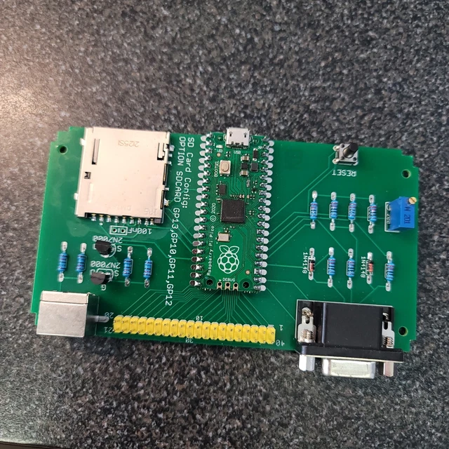 PICOMITE BOARD FULLY assembled, ,pico basic microcomputer with ps2 and ...