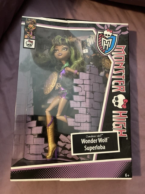 MONSTER HIGH WONDER Wolf Superloba Clawdeen Doll BNIB £90.00 - PicClick UK