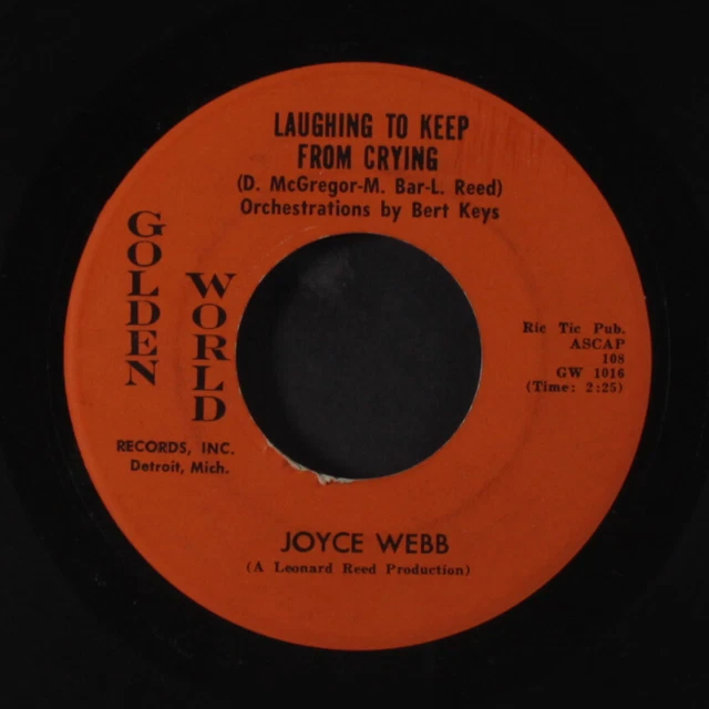 JOYCE WEBB : c'est plus facile à dire que done / rire pour ne pas ...