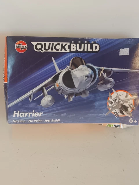 AIRFIX QUICKBUILD LEGO Airplane Harrier Plane Model Kit Aircraft new £ ...