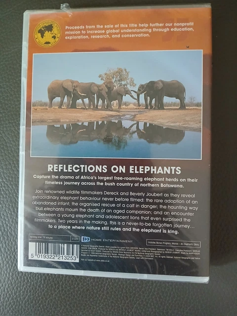 DVD - NATIONAL Geographic - "Reflections on Elephants" - NEW £1.16 - PicClick UK
