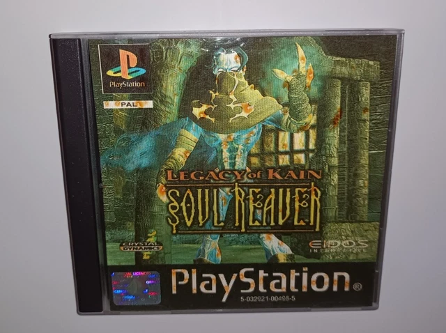 PS1 GAME LEGACY Of Kain Soul Reaver Sony PlayStation 1 Holographic 3D ...