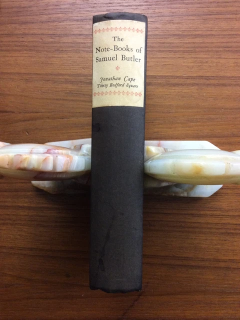 VINTAGE 1930 SAMUEL Butler's Notebooks SAMUEL BUTLER By Henry Festing ...