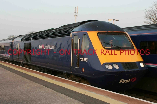 UK RAILWAY PHOTOGRAPH Of Class 43 Hst 43093. Rm43H-300 £1.70 - PicClick UK