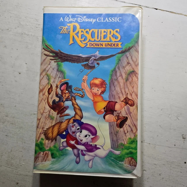 THE RESCUERS DOWN Under (VHS, 1991) $7.82 - PicClick CA